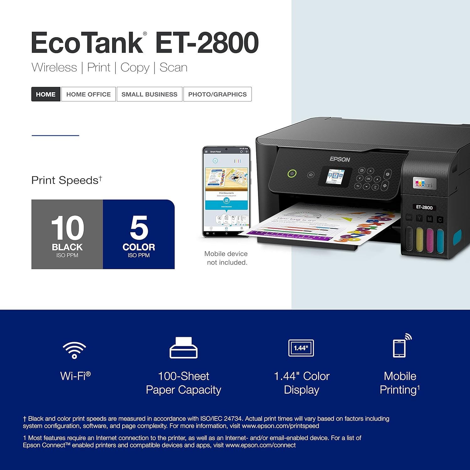 Epson EcoTank ET-2800 Color All-in-One Printer Review - A Tech Gear