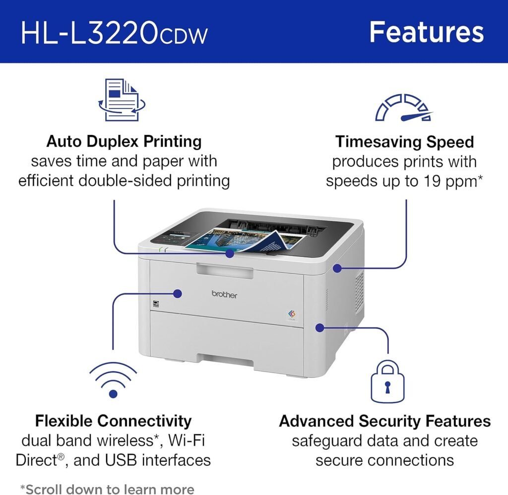 Brother HL-L3220CDW Printer Review: Best For Home & Office - A Tech Gear