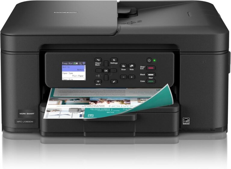 Brother Work Smart 1360 Review | Best Budget Color Inkjet Printer - A ...